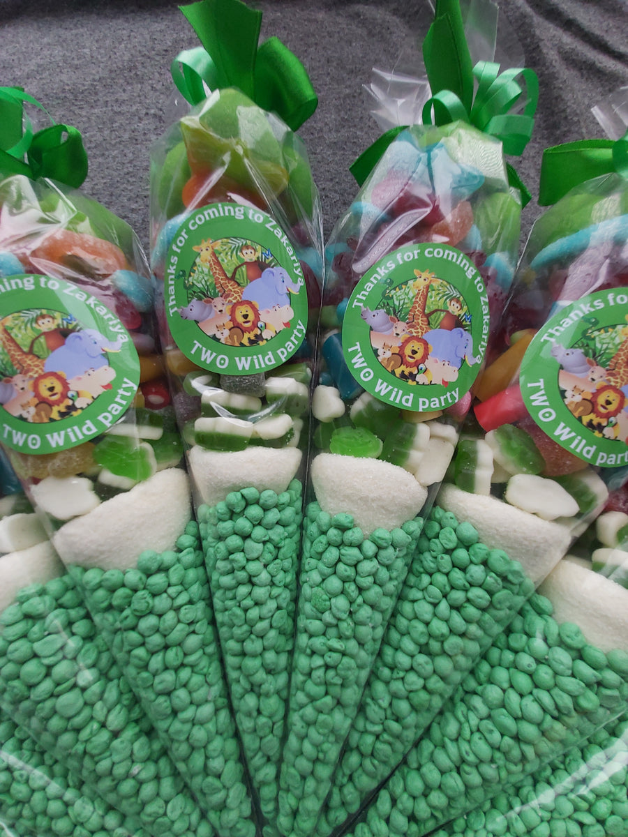 Safari themed Sweet Cones – Sweet Cones & Candy Floss