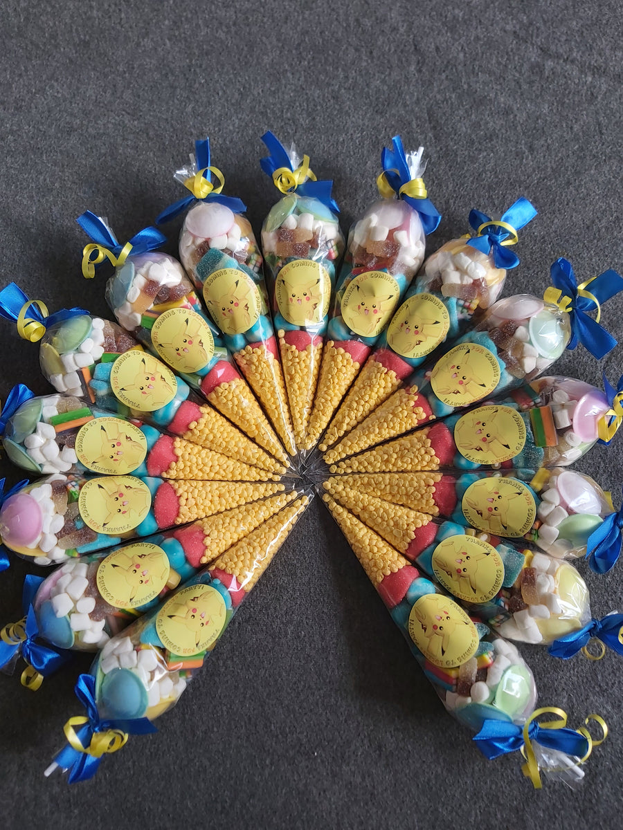 Pokémon themed Sweet Cones – Sweet Cones & Candy Floss