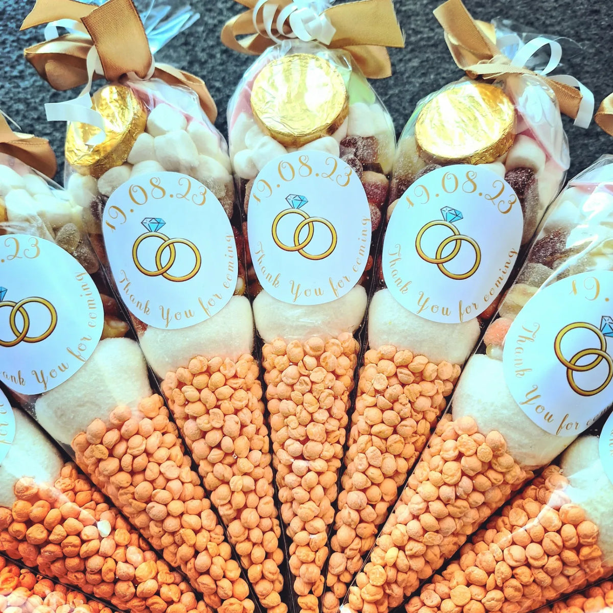 Engagement sweet cones – Sweet Cones & Candy Floss