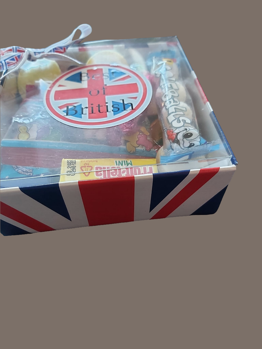 Best Of British Sweets & Chocolate Union Jack Box – Sweet Cones & Candy ...