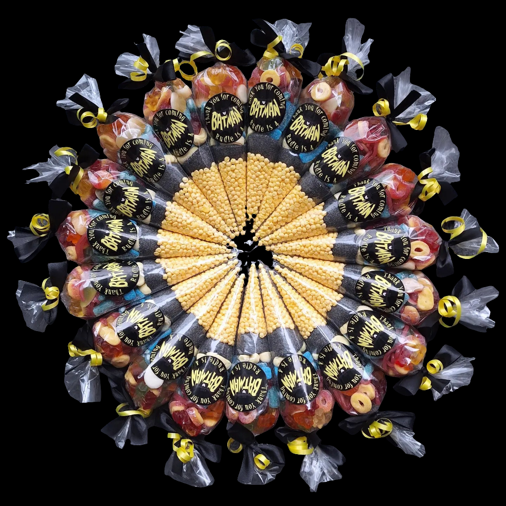 Batman Sweet Cones – Sweet Cones & Candy Floss